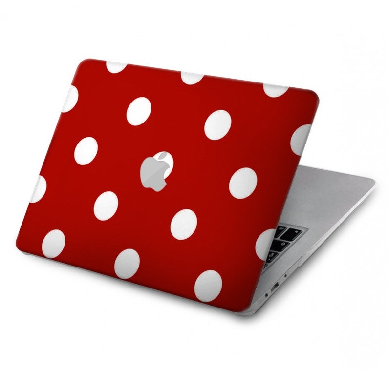 Red Polka Dots Hard Case for Macbook Pro 13 Macbook Air 13 - Etsy