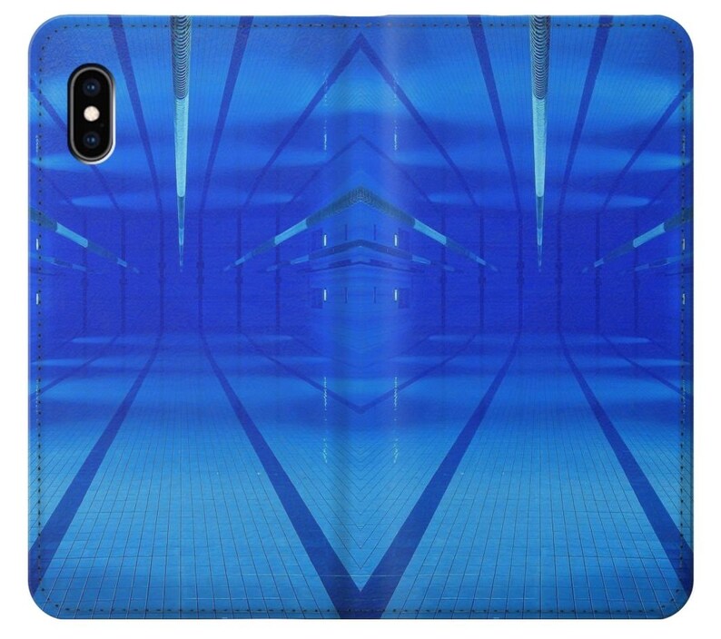Swimming Pool Under Water Hard & Leather Flip Case Iphone 13 - Etsy