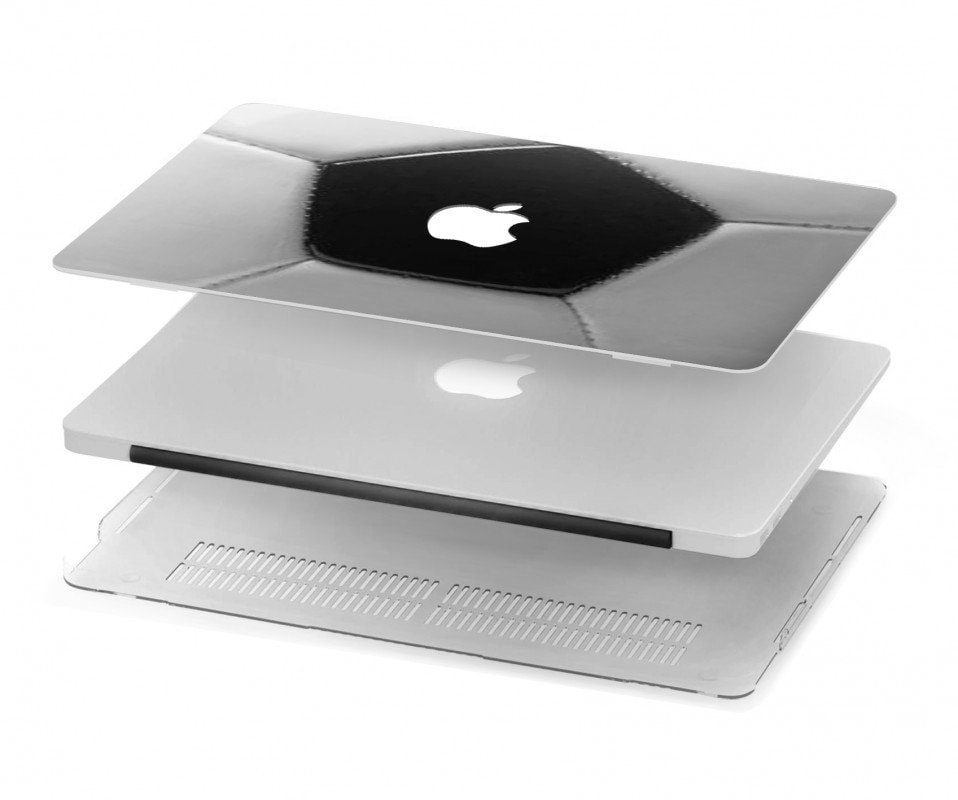 Football Soccer Ball Hard Case for MacBook Pro 13, MacBook Air 13 Case ...