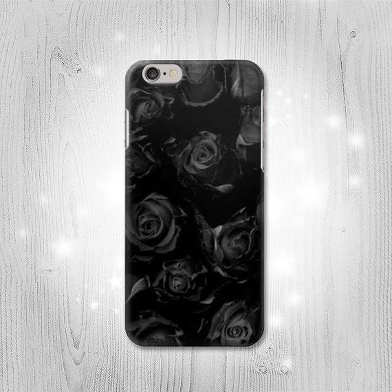 Black Roses Hard & Leather Flip Case iPhone 11 12 Pro Max | Etsy
