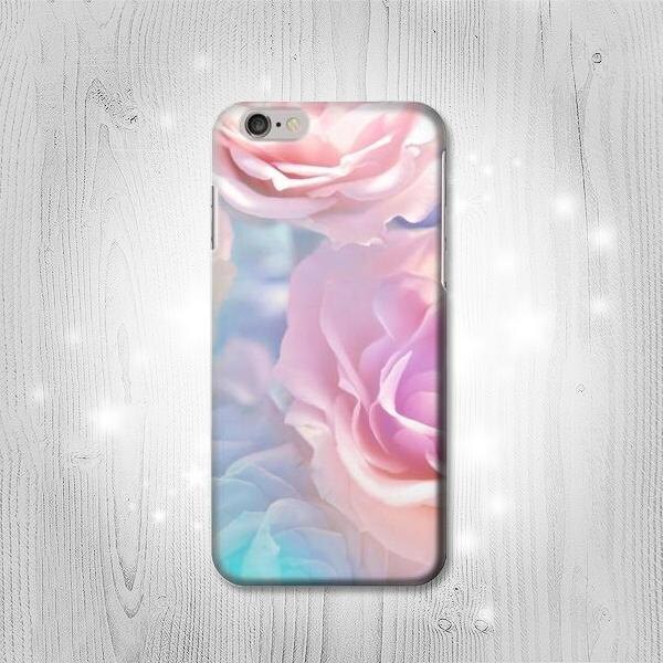 Vintage Pastel Flowers Hard & Leather Flip Case Iphone 14 Pro - Etsy