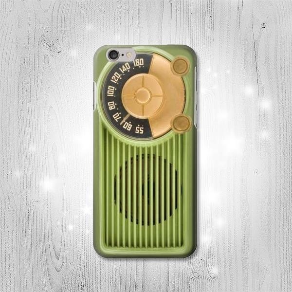 Vintage Bakelite Radio Green Hard & Leather Flip Case Iphone - Etsy