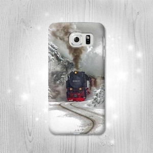 Steam Train Hard & Leather Flip Case Huawei Motorola Moto G Stylus ...