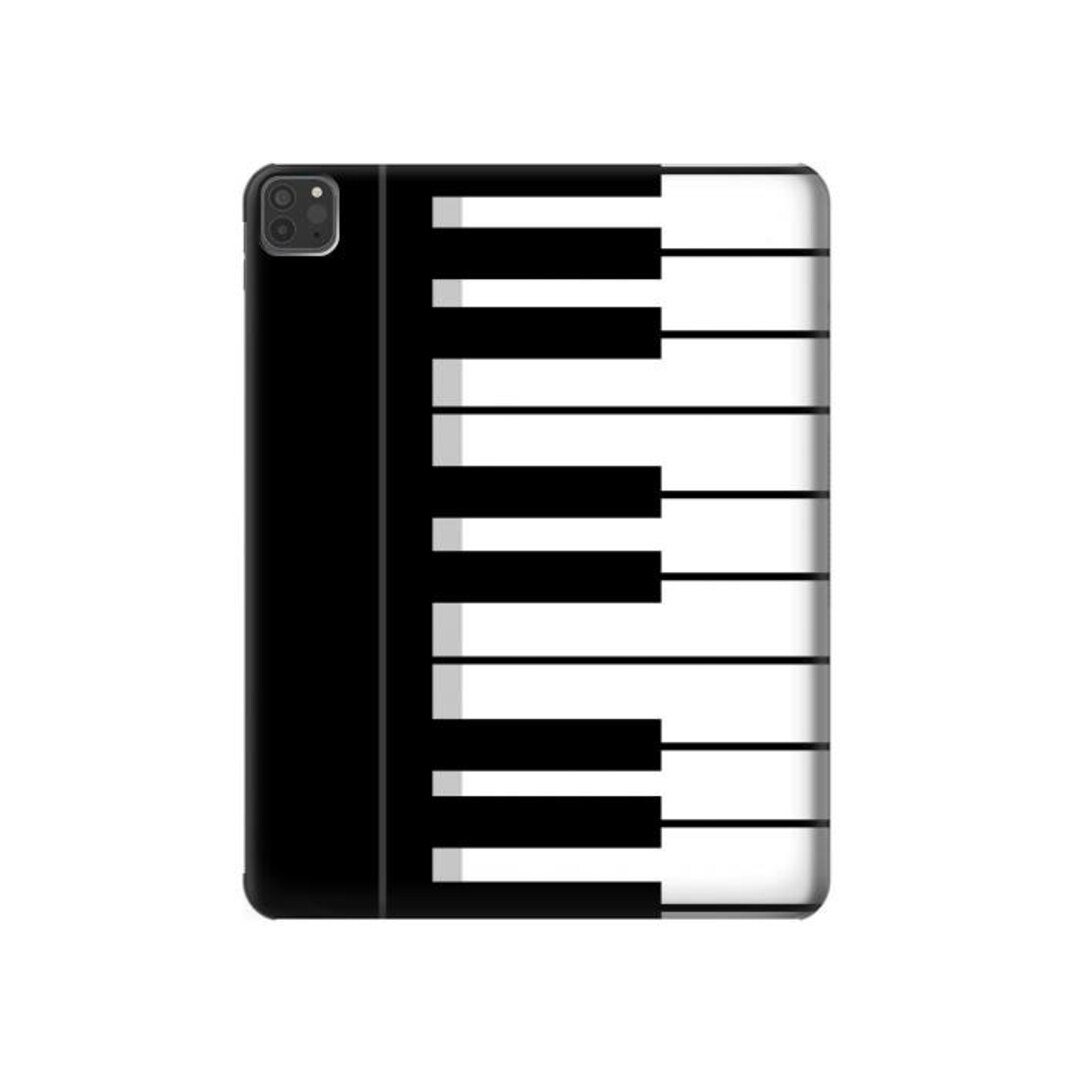 Black and White Piano Keyboard Hard Back Case for iPad 6 5 9.7 iPad ...