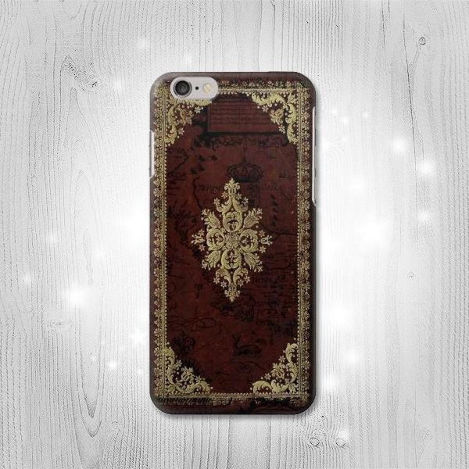 Vintage Map Book Cover Hard & Leather Flip Case Iphone 14 Pro - Etsy