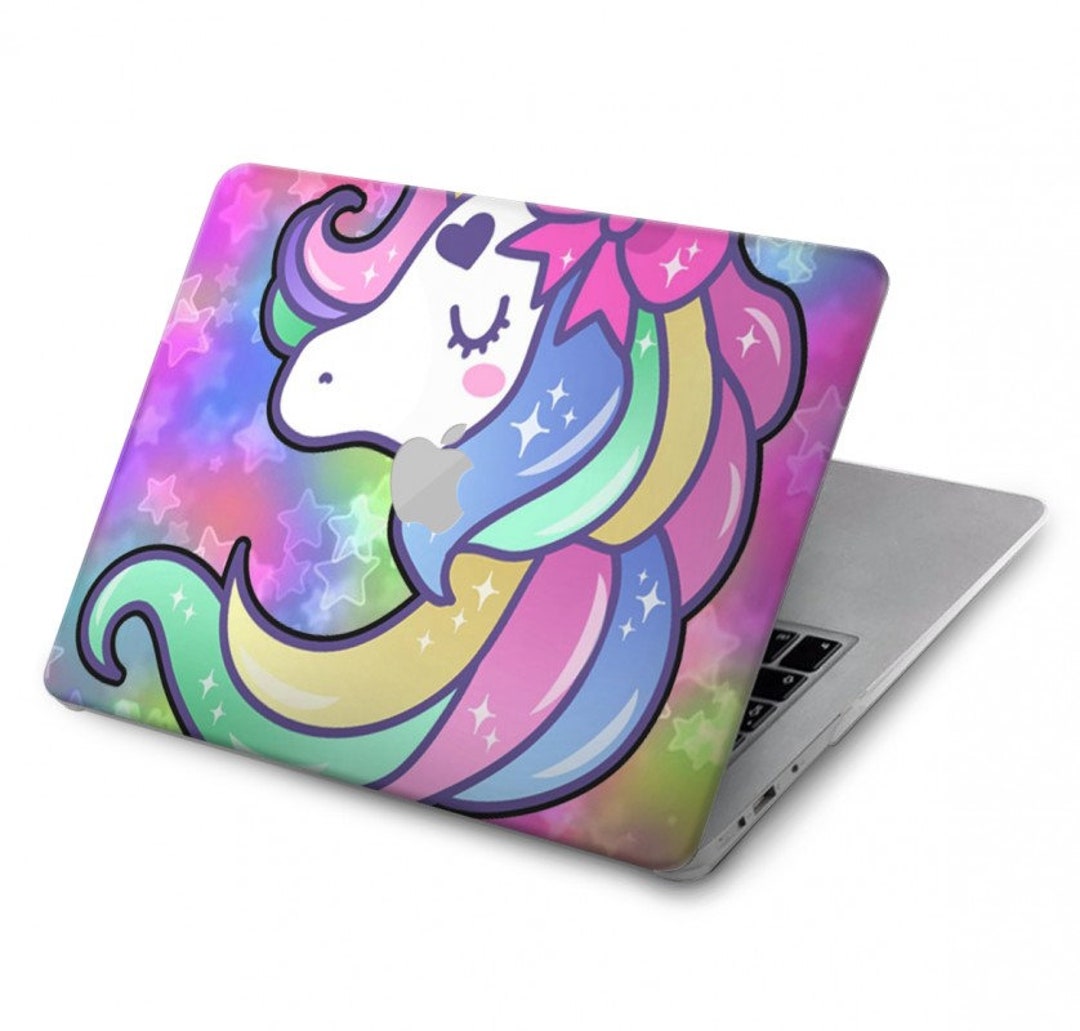 Pastel Unicorn Hard Case for MacBook Pro 13, MacBook Air 13 Case A2337 ...