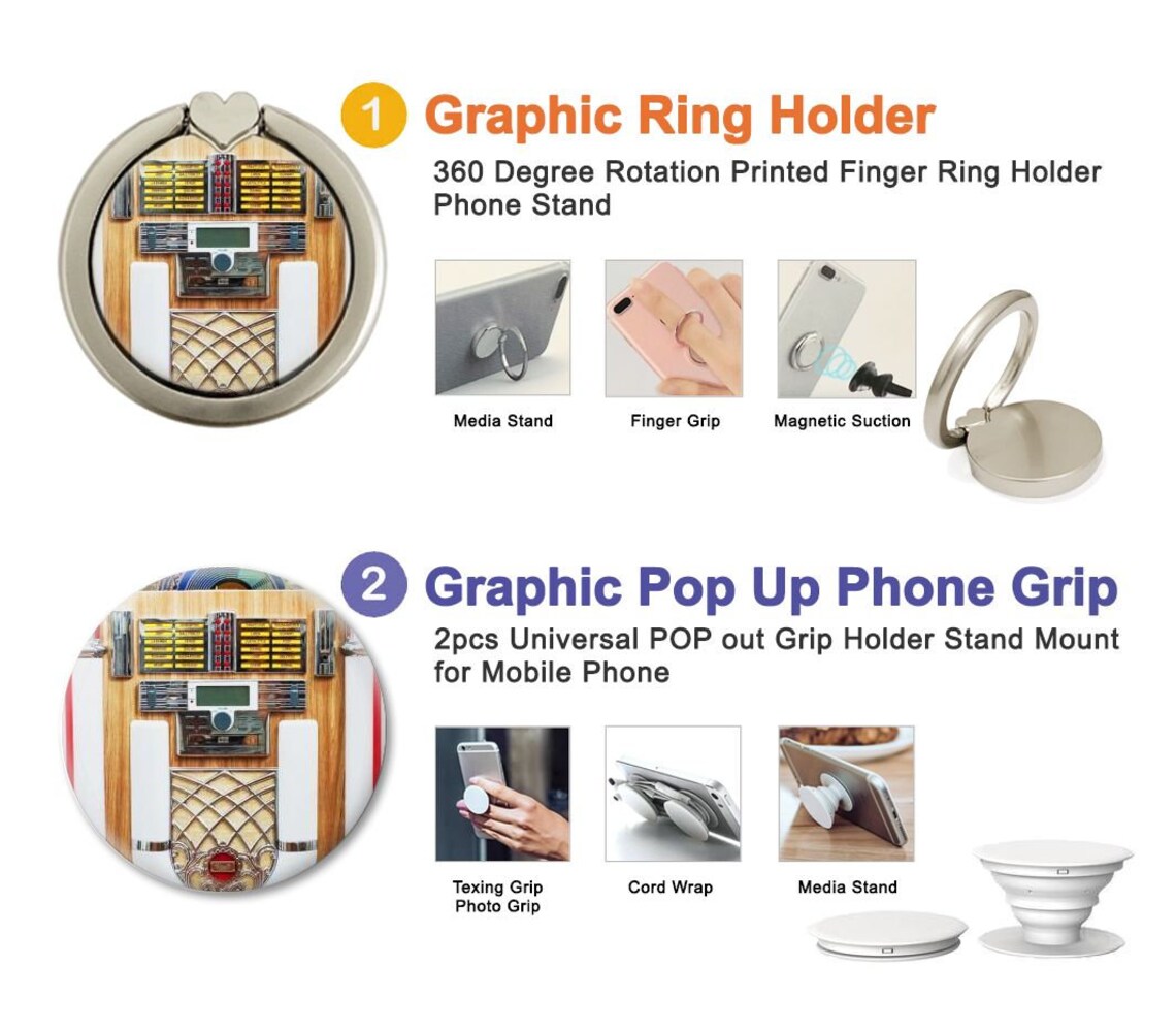 Jukebox Music Playing Device Hard & Leather Flip Case Huawei - Etsy