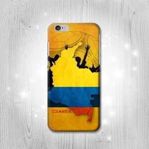 Colombia Football Soccer Map Flag Hard & Leather Flip Case - Etsy