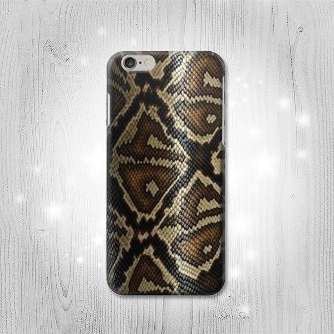 Anaconda Amazon Snake Skin Graphic Hard & Leather Flip Case - Etsy