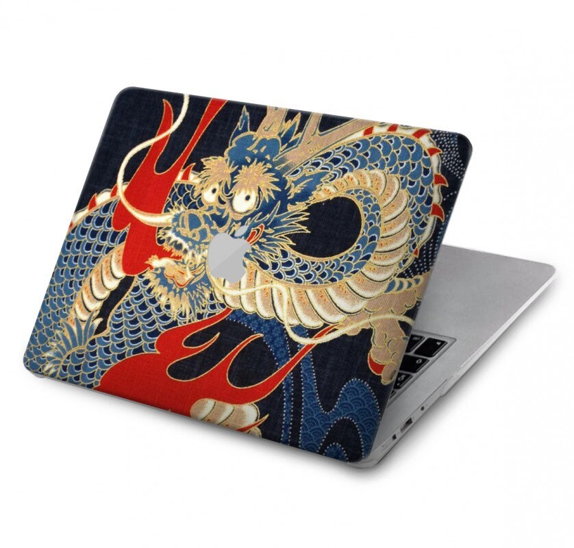 Japan Dragon Art Hard Case for MacBook Pro 13, MacBook Air Japan Dragon Art Hard Case for MacBook Pro 13, MacBook Air