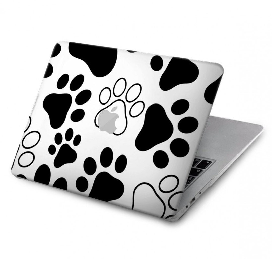 Dog Paw Prints Hard Case for MacBook Pro 13, MacBook Air 13 Case A2337 ...