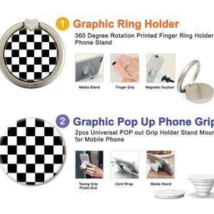 Check Chess Board Hard & Leather Flip Case iPhone 16 Pro Max Plus ...