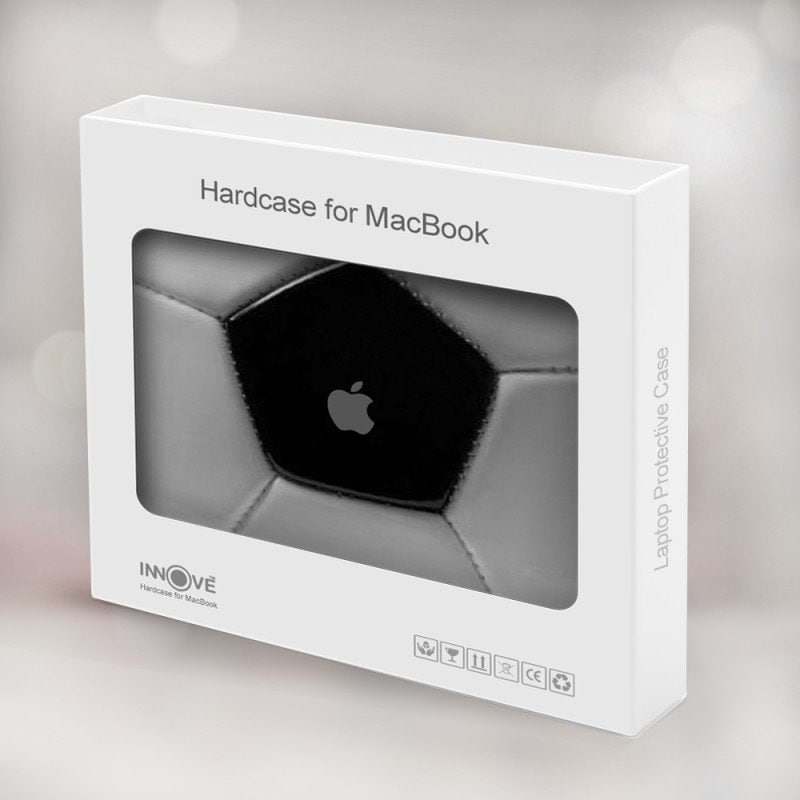 Football Soccer Ball Hard Case for MacBook Pro 13, MacBook Air 13 Case ...