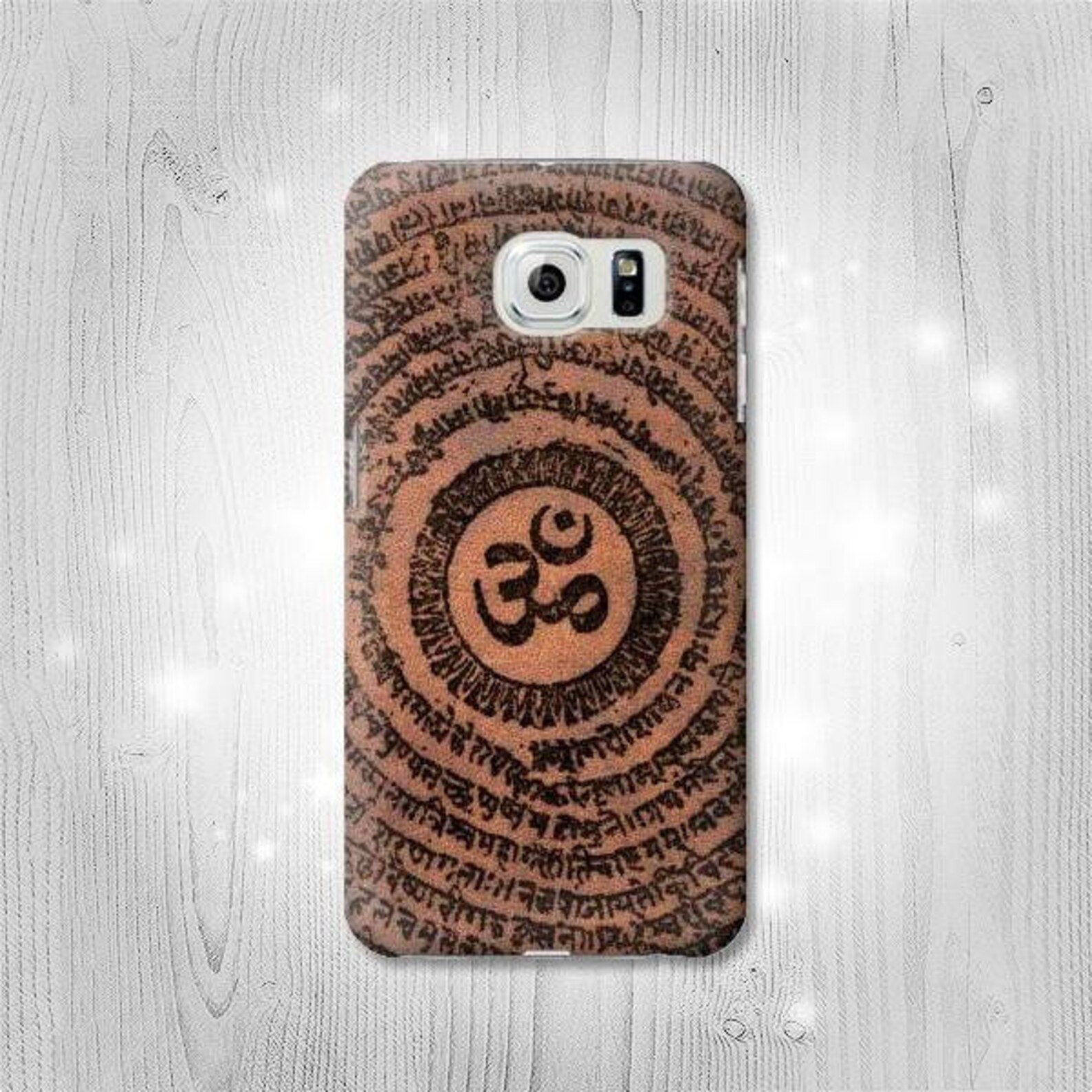 Om Symbol Tattoo Hard & Leather Flip Case Huawei LG Velvet - Etsy