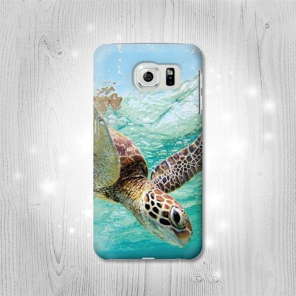 Ocean Sea Turtle Hard & Leather Flip Case Huawei P40 Mate LG | Etsy