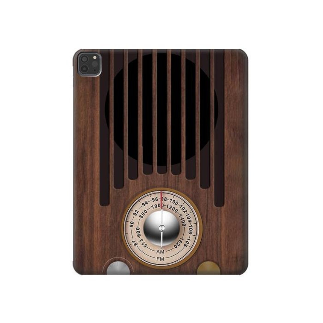 FM AM Radio Tuner Graphic Hard Back Case for iPad 6 5 9.7 iPad Mini 6 7 ...