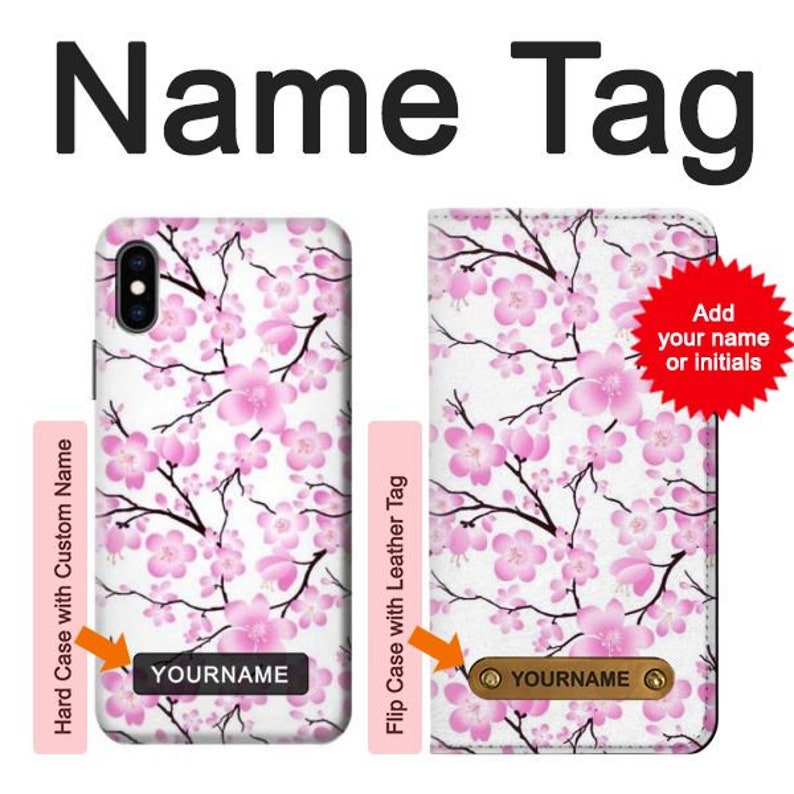 Sakura Cherry Blossoms Hard & Leather Flip Case Iphone 14 Pro - Etsy