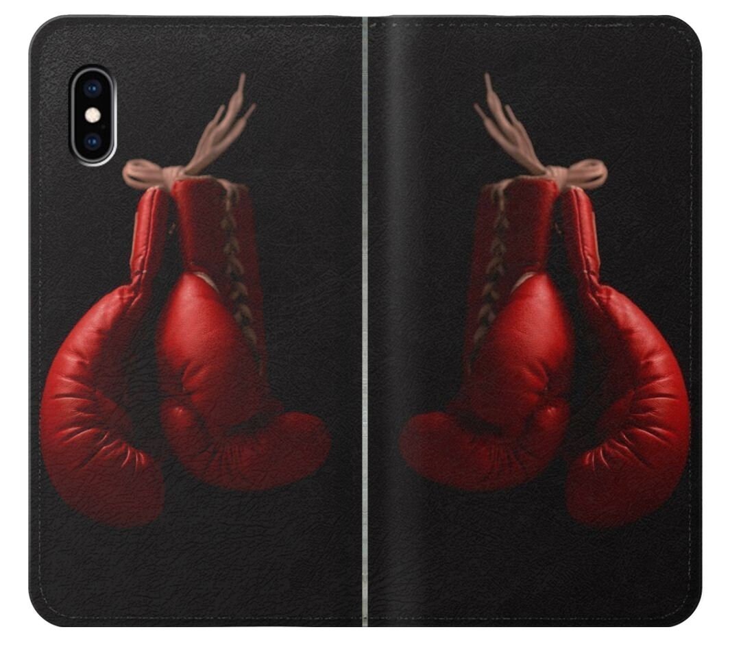 Boxing Glove Hard & Leather Flip Case iPhone 11 12 Pro Max | Etsy