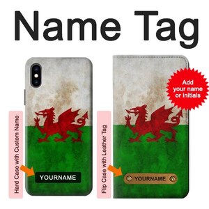 Wales Football Soccer Euro Flag Hard & Leather Flip Case Huawei ...