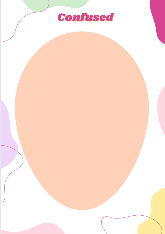 Colorful Emotions Play Dough Mats - Etsy