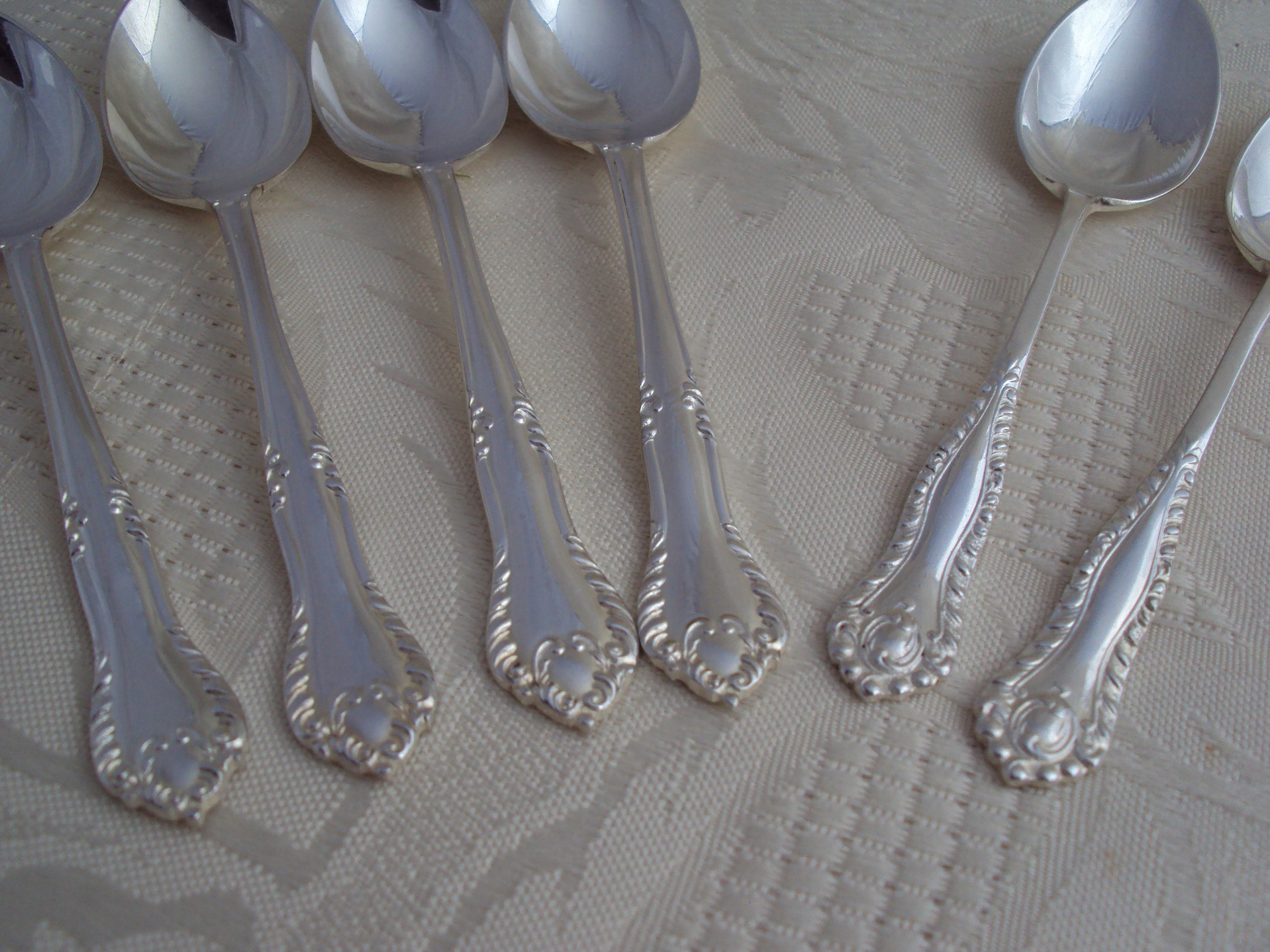 Vintage Silver Plated Set 6 Tea/coffee Spoons James Dixon & - Etsy