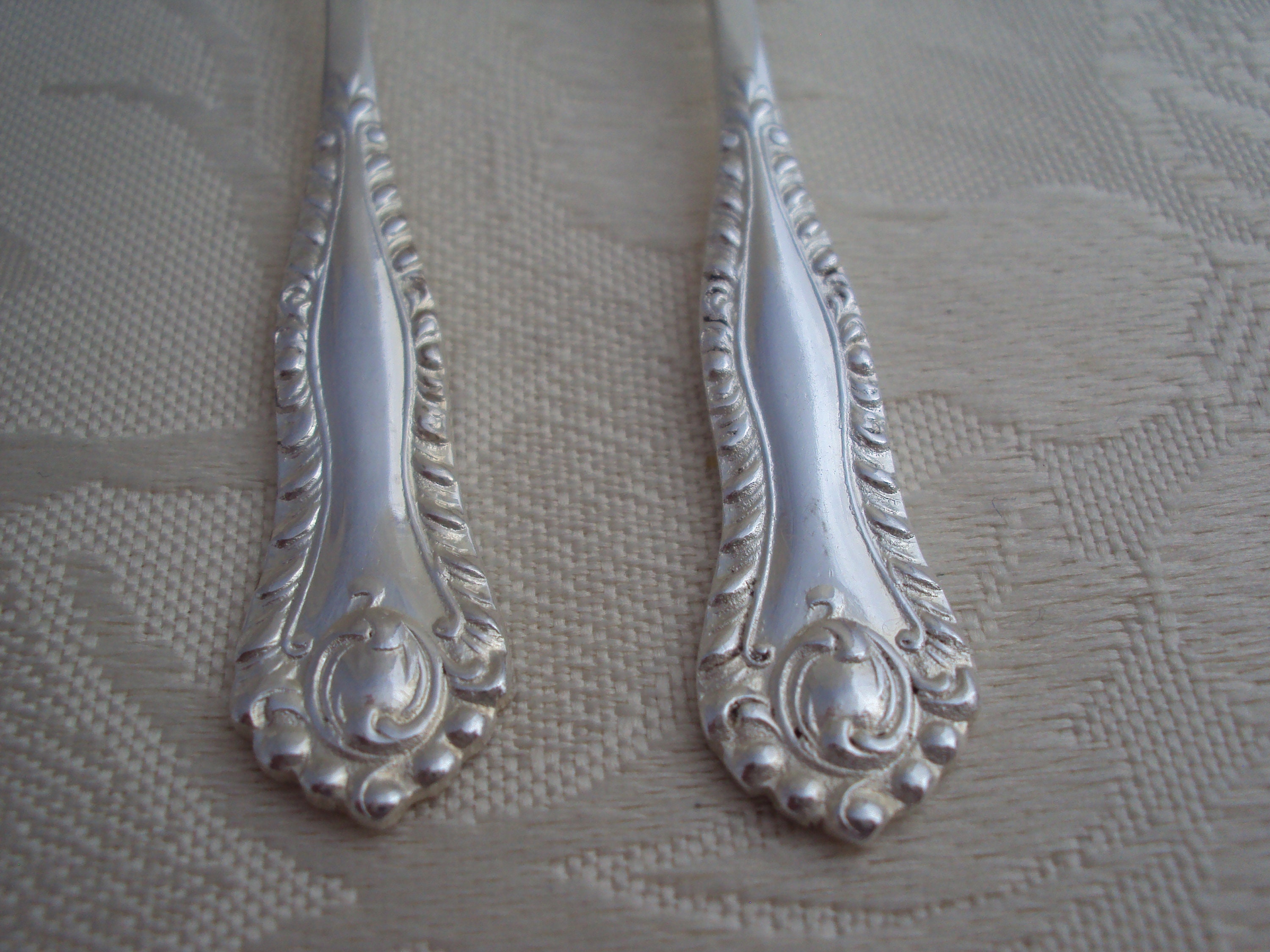 Vintage Silver Plated Set 6 Tea/coffee Spoons James Dixon & - Etsy