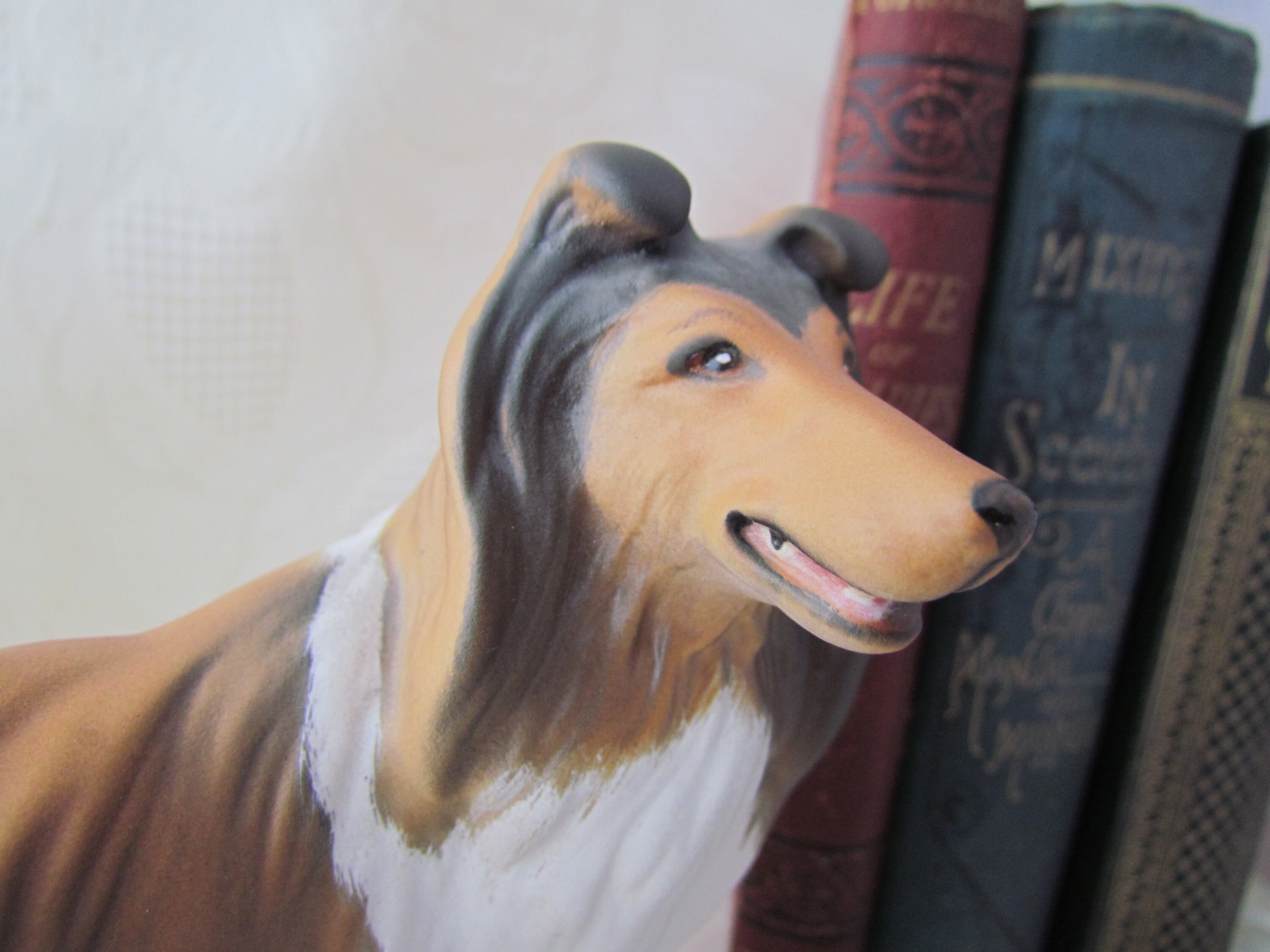Vintage Beswick Rough Collie Figurine - Matte Finish - Model Number ...