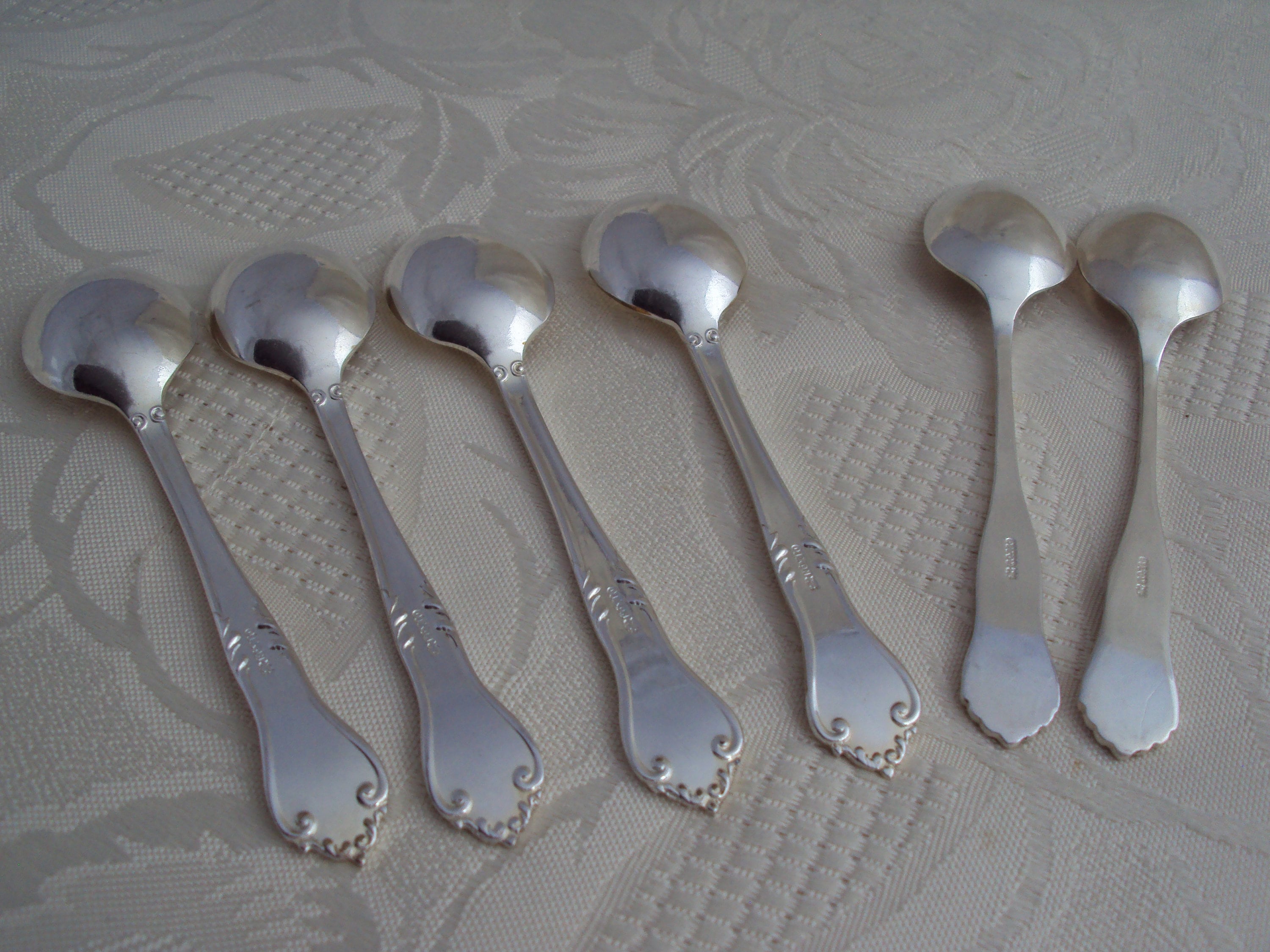 Vintage Silver Plated Set 6 Tea/coffee Spoons James Dixon & - Etsy