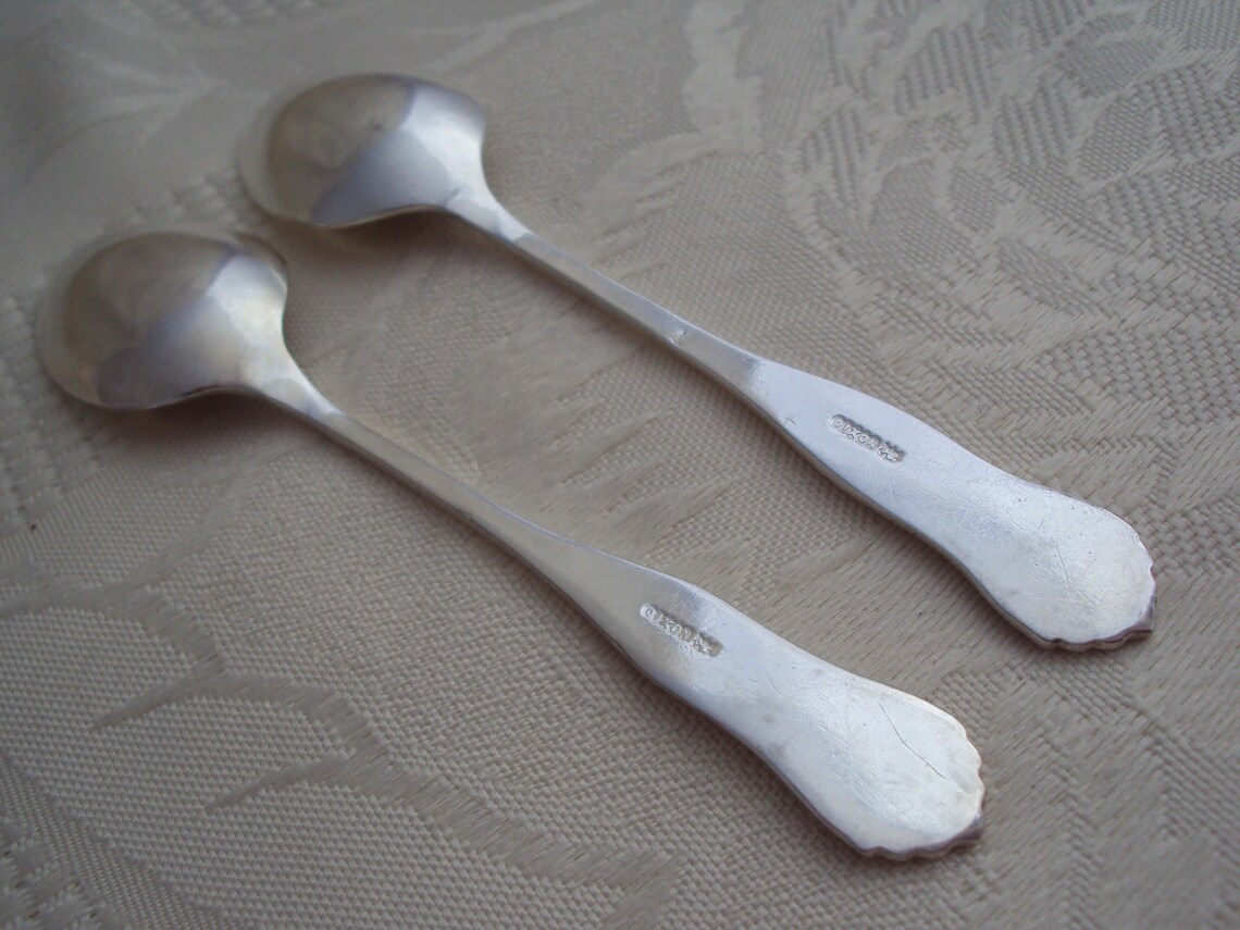 Vintage Silver Plated Set 6 Tea/Coffee Spoons James Dixon & | Etsy