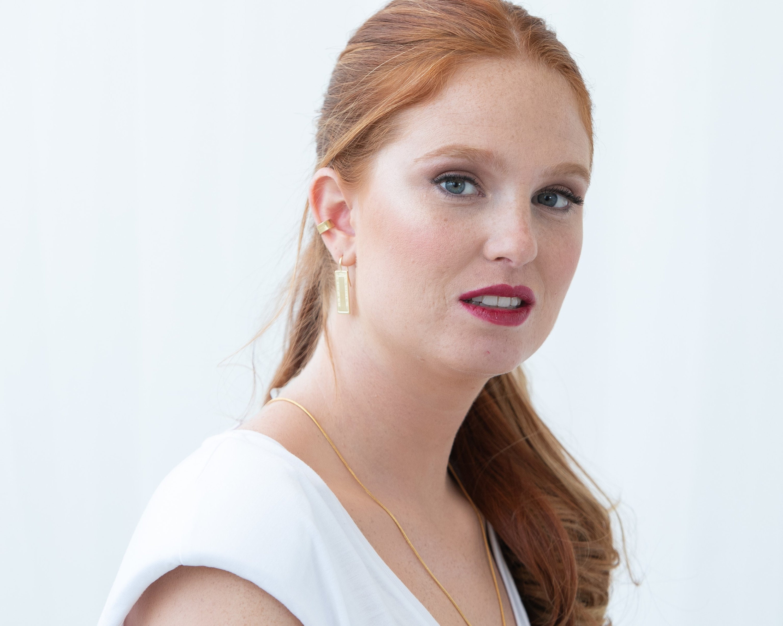 Religious Earrings Hebrew Earrings Gold Earrings Dangle | Etsy