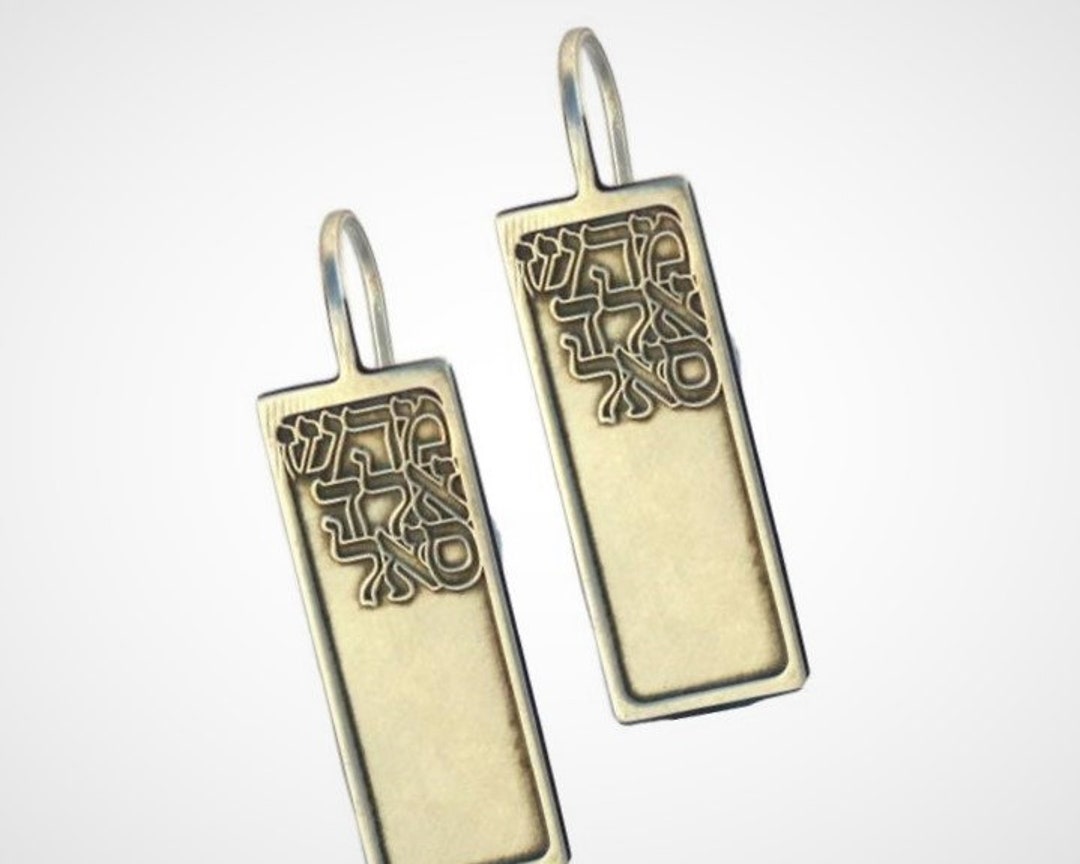 Jewish Earrings, Kabbalah Earrings, Dangle Earrings Women, Spiritual ...