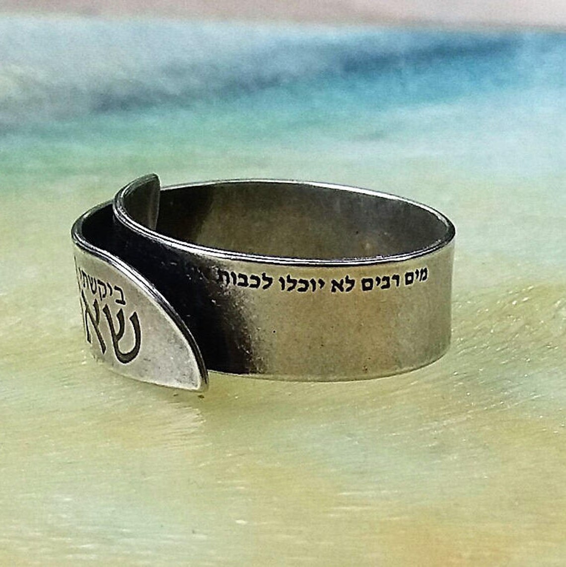 Men's Ring Love Ring Men Silver Ring Custom Ring for - Etsy