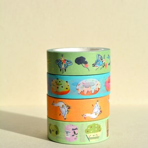 Kawaii Goose Washi Tape for Adorable and Playful Crafts and Journals - Etsy