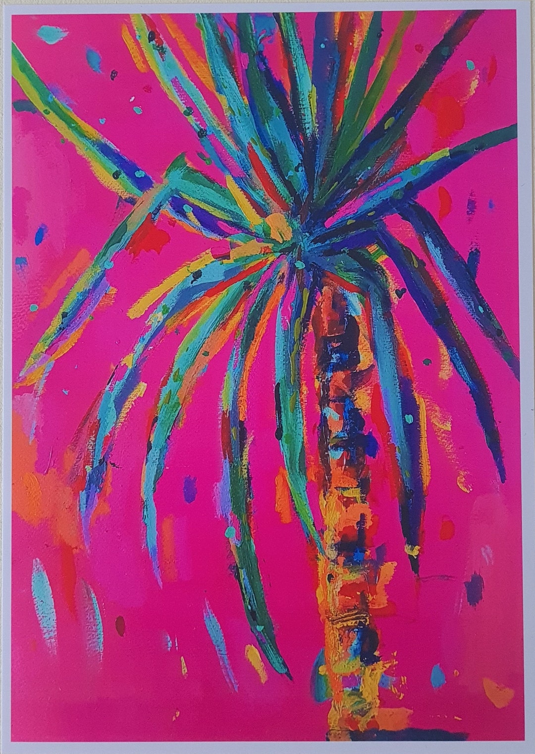 Yucca / Art Print / Decoración del hogar / Regalo / Plant Art - Etsy España