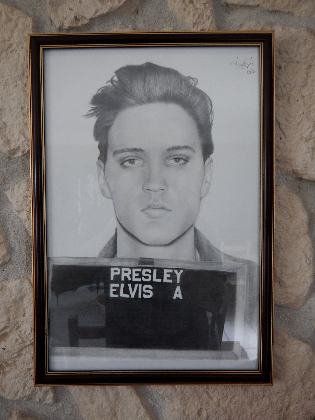 Elvis Presley Mugshot - Etsy