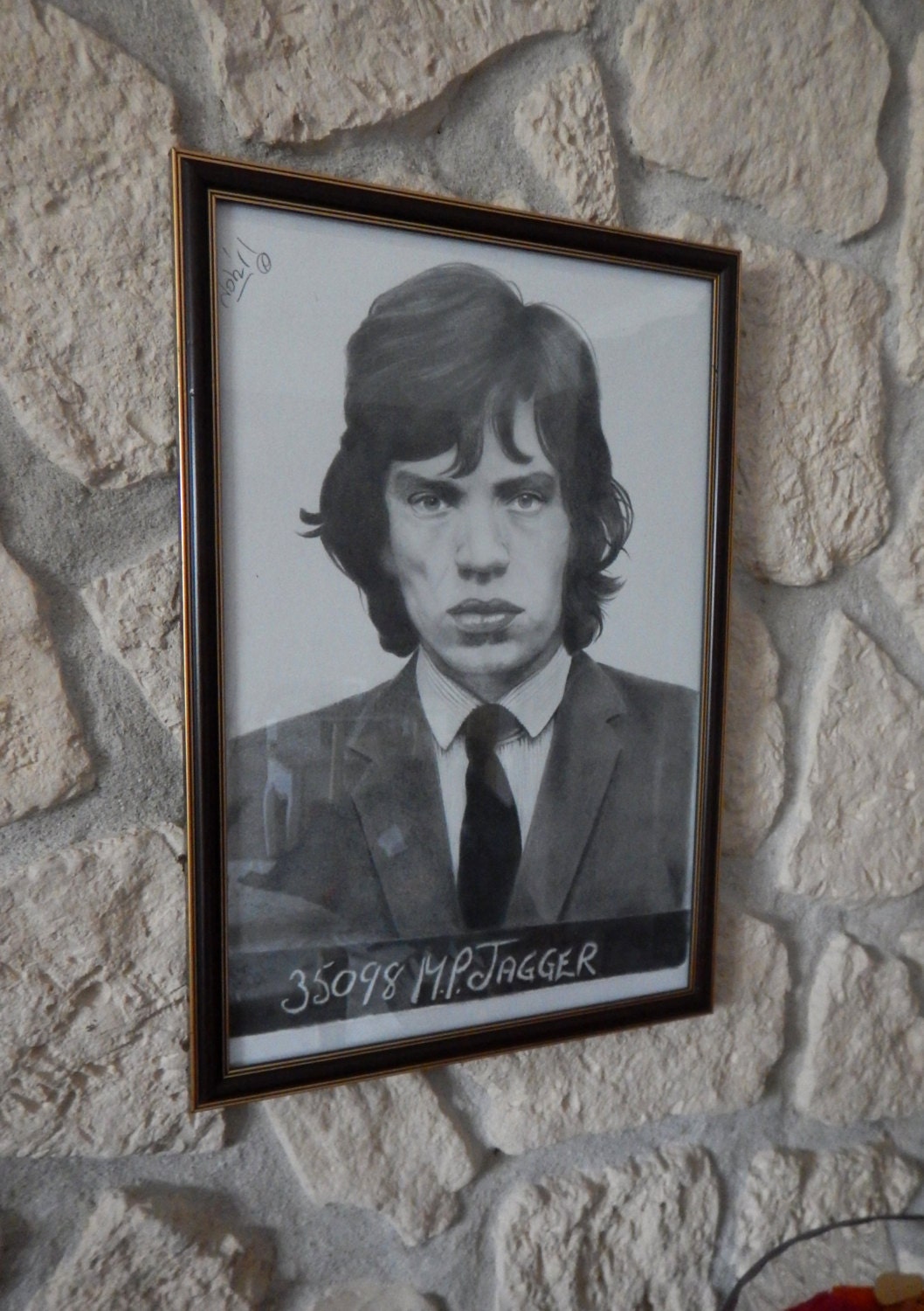 Mick Jagger Mugshot - Etsy