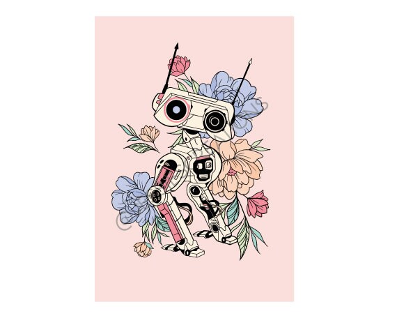 Cute Robot Drawing Tumblr