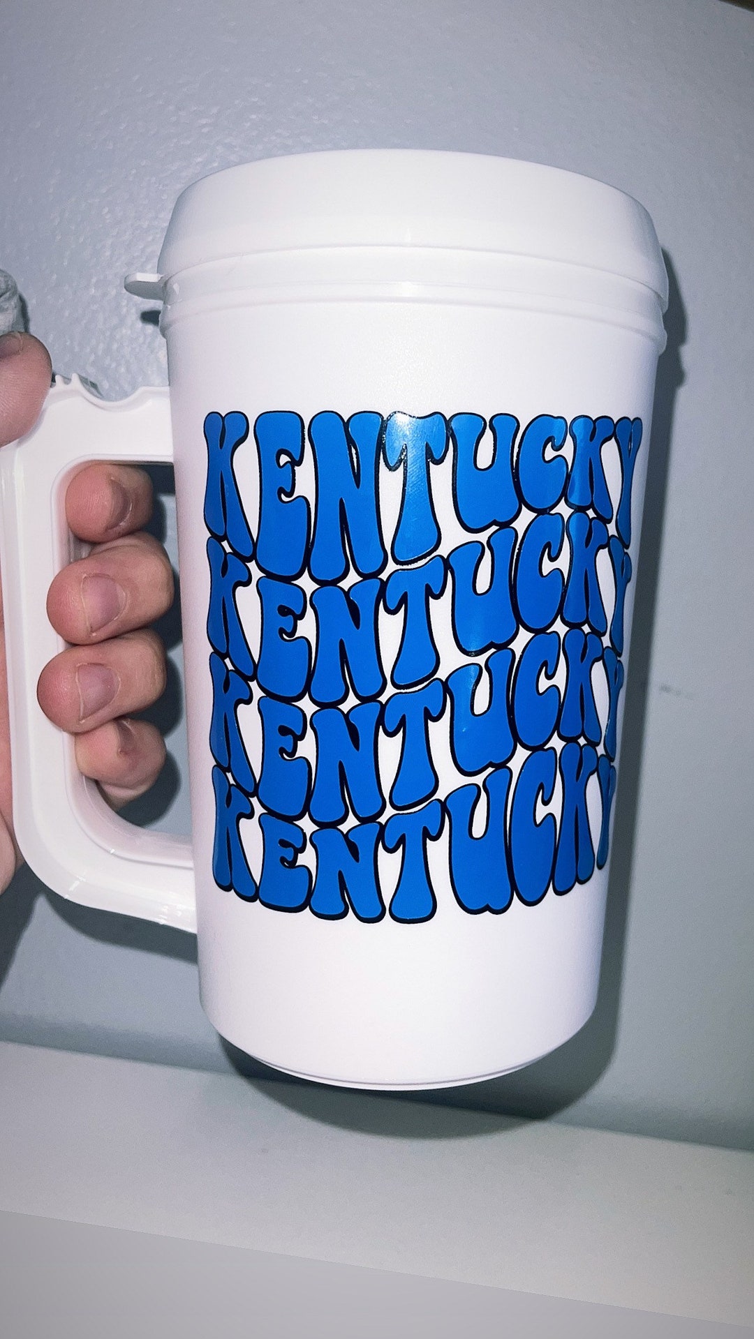 Kentucky MEGA MUG 22oz Mega Mug Tumbler Hot/cold BPA Free - Etsy