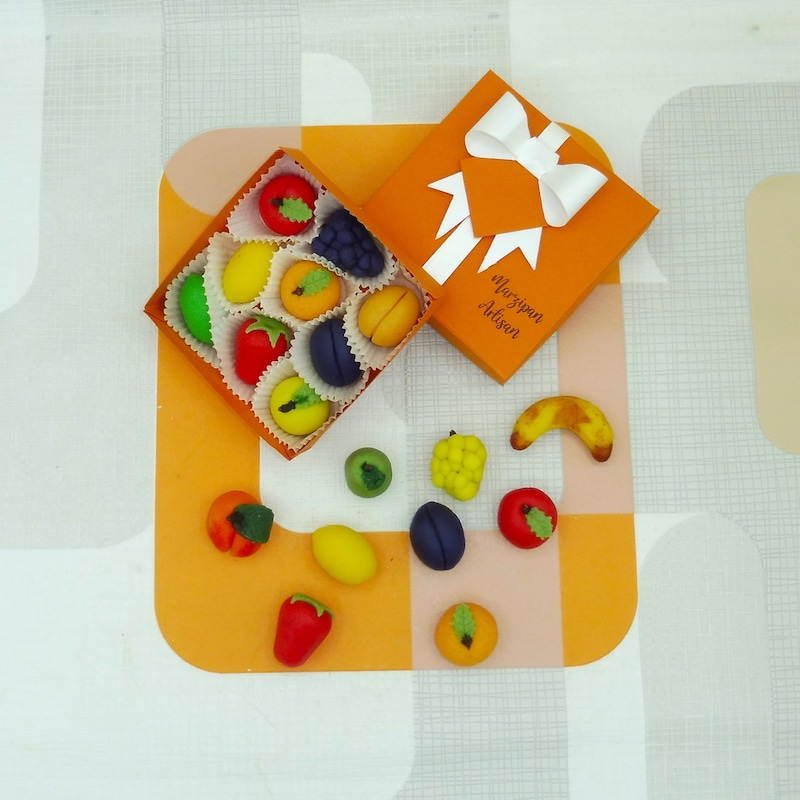 Marzipan Fruits - Etsy UK