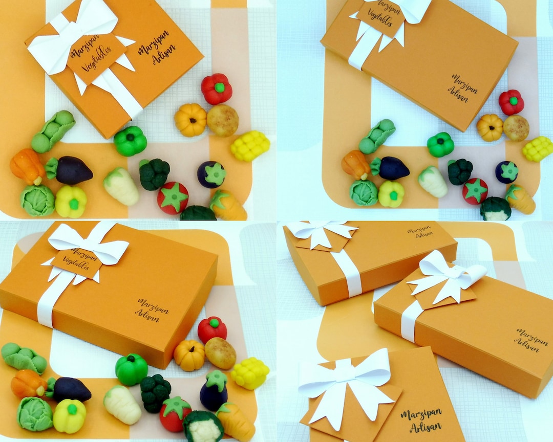 Handmade Marzipan Vegetables Artisan Crafted Confectionery Delights - Etsy