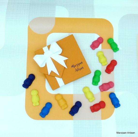 Marzipan Jelly Babies Baby Shower Retro Sweets Foodie Gift - Etsy