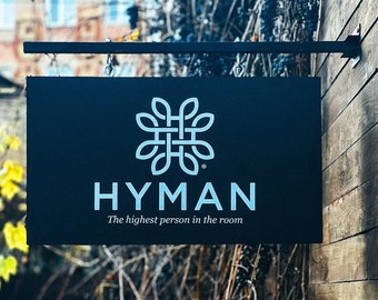 Outdoor White Sign / Business Sign Business Logo Shop Sign Personalized ...