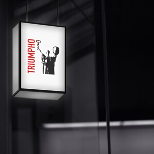 Custom Signage. Business Sign With LED Lighting. Contemporary Sign. Led ...