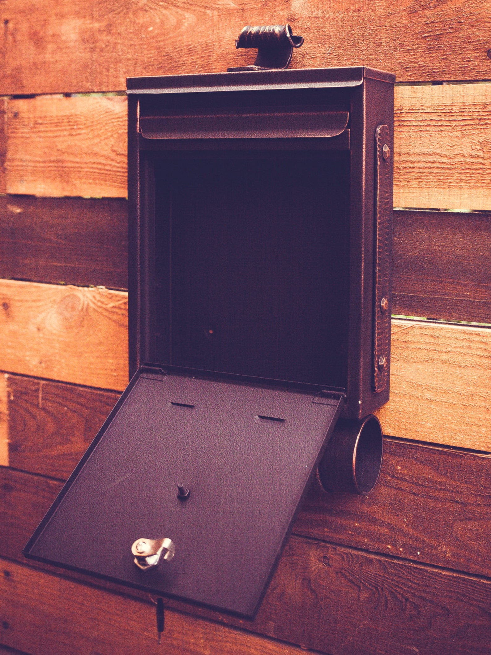 Original exclusive mailbox with extension fitting. Letterbox | Etsy