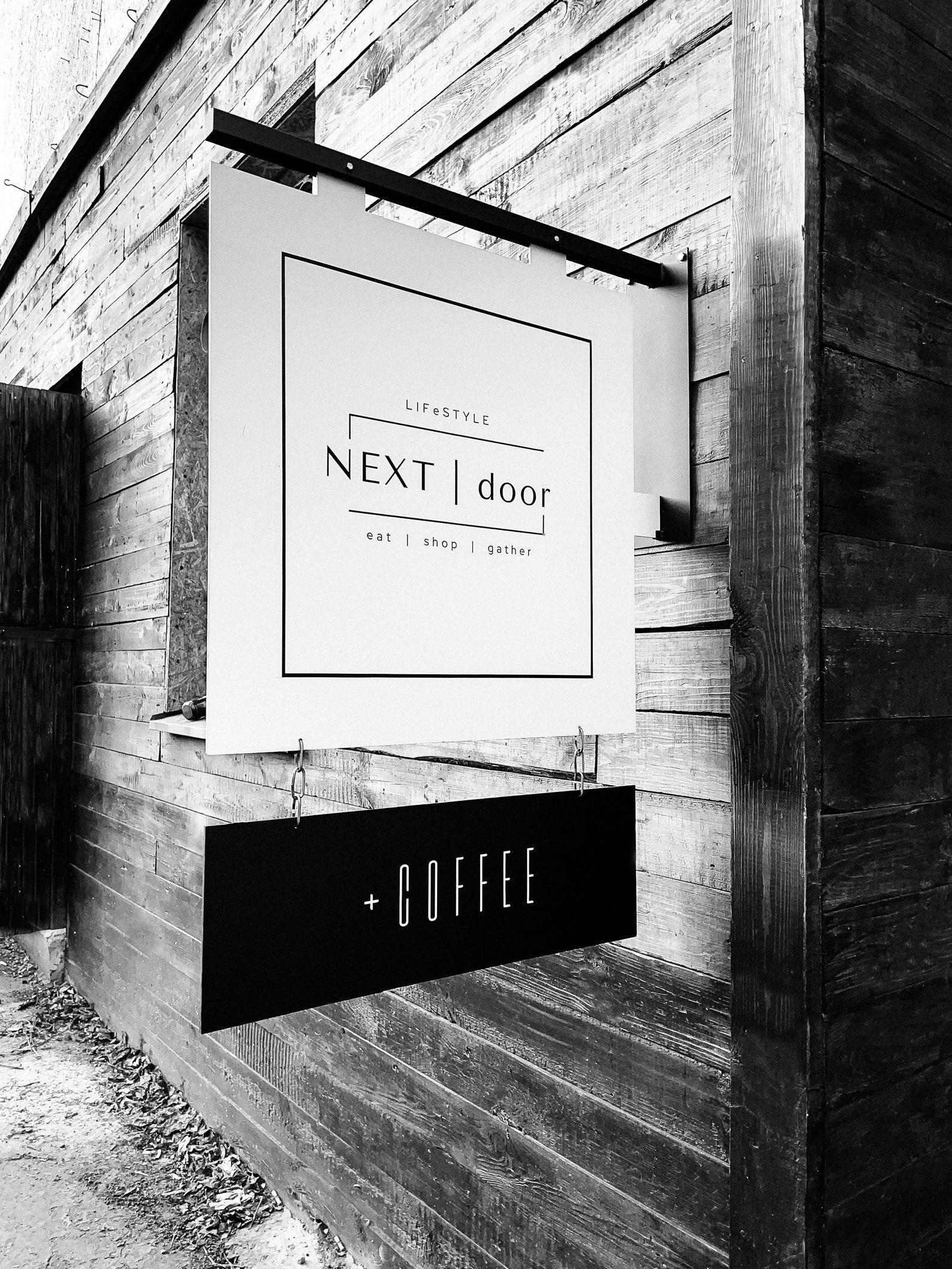 Custom Blade Sign From Composite and Iron Business Logo Shop Sign ...