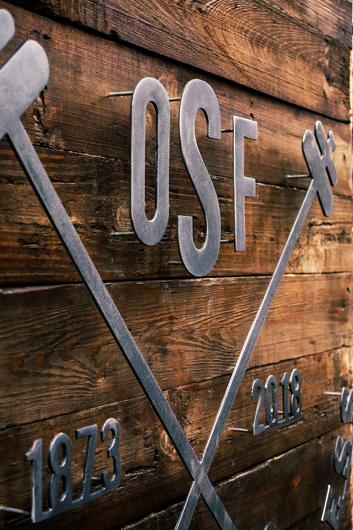 Stylish Steel Sign Made to Order. Metal Plaque / Iron Plaque. | Etsy