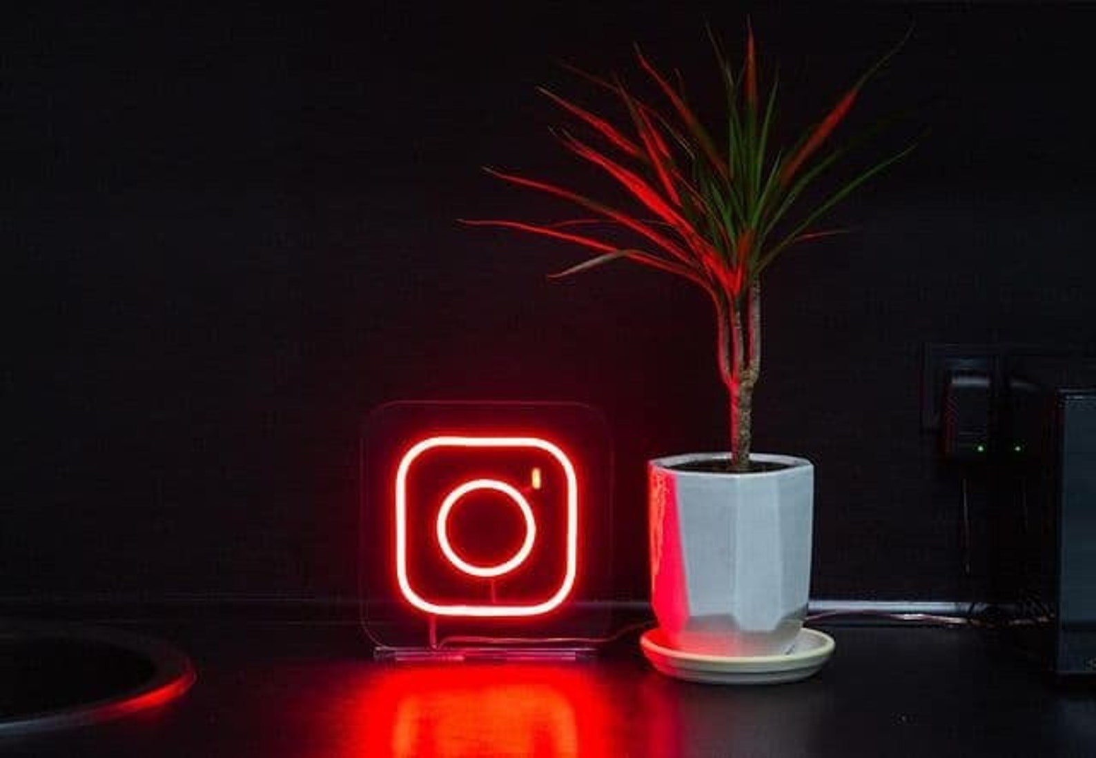 Instagram Logo LED Neon Sign / Personalized Gifts for Wall | Etsy