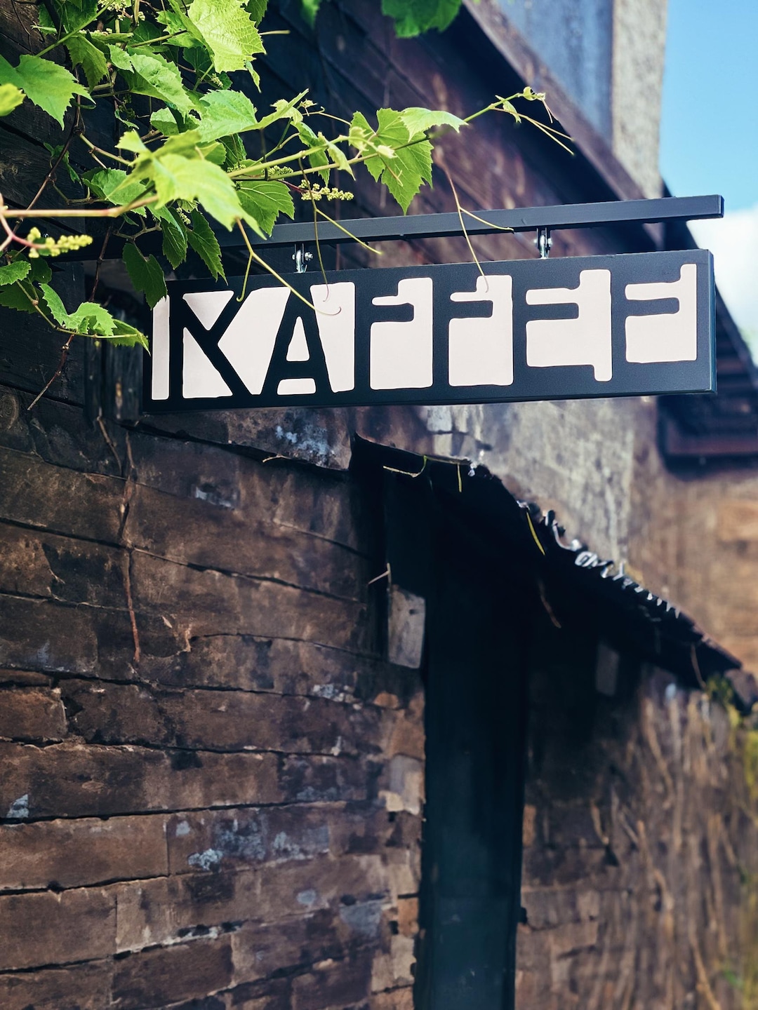 Custom Storefront Sign From Metal and Composite Business Logo ...