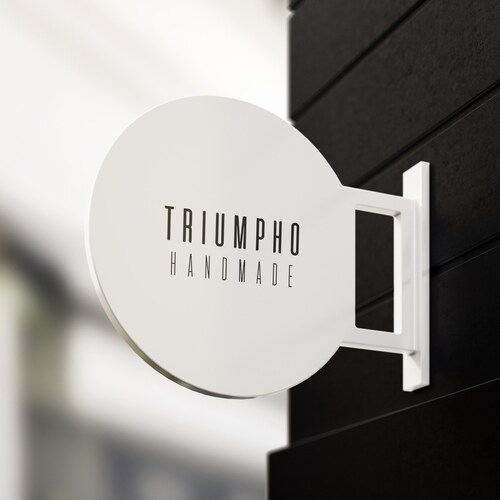 Outdoor White Sign / Business Sign Business Logo Shop Sign | Etsy