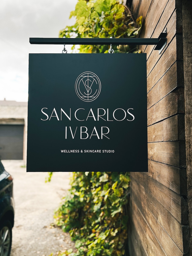 Black Loft Sign From Metal and Composite Loft Signage - Etsy